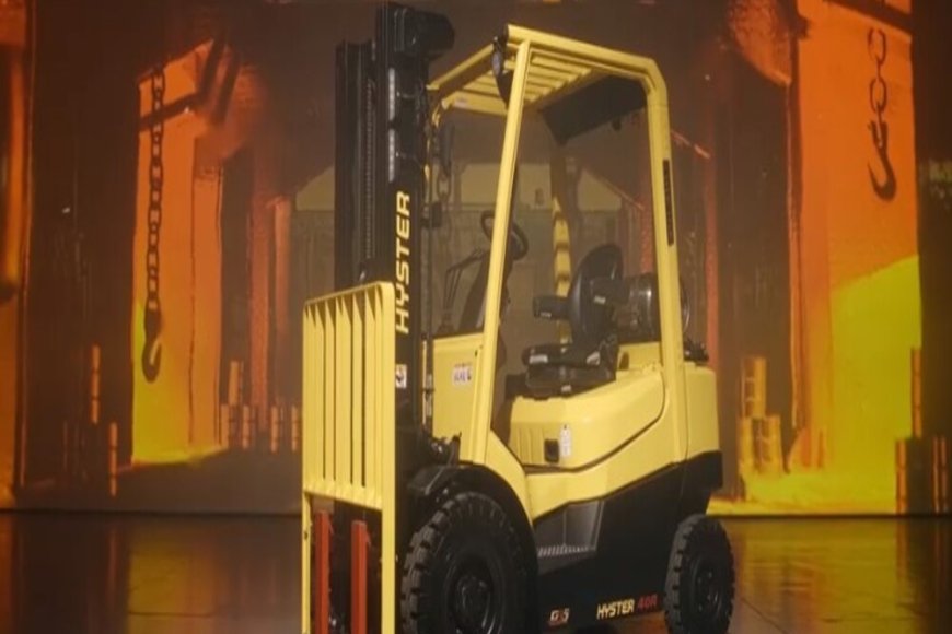 Hyster unveils its forklift stability control system - Hydraulic ...